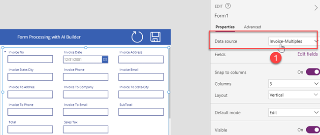 Multi-Layout Form Processing Using PowerApps And AI Builder